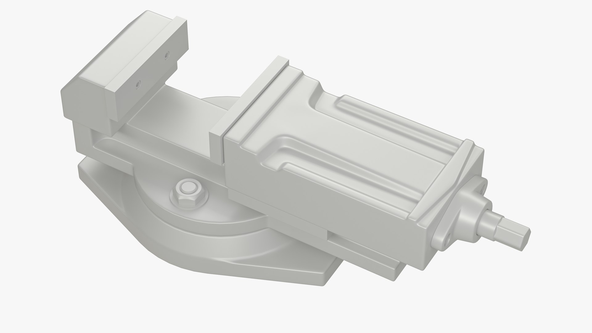3D Lathe Vice Model - TurboSquid 2227518