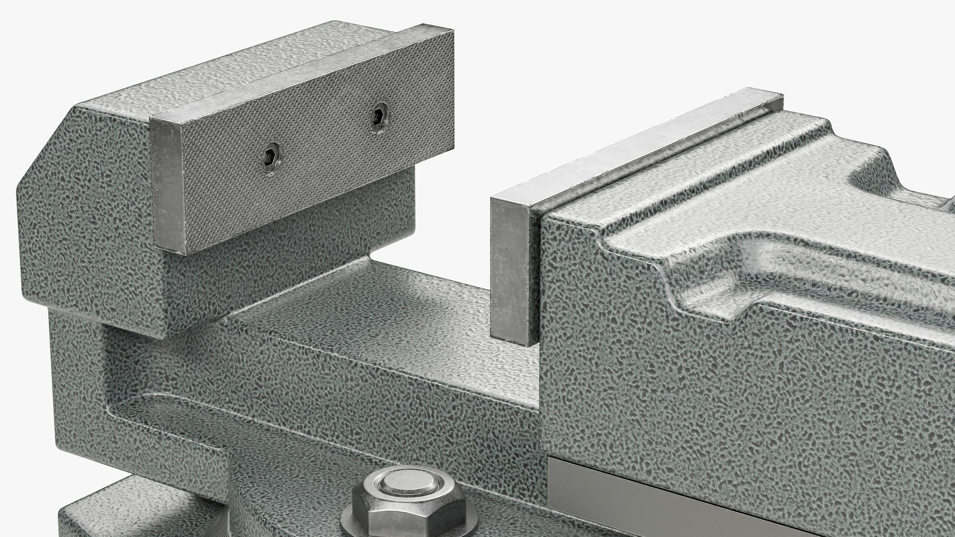 3D Lathe Vice Model - TurboSquid 2227518