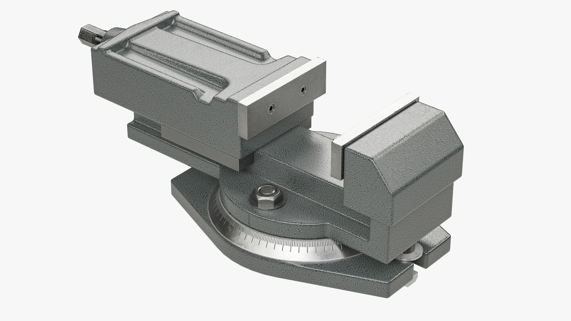 3D Lathe Vice Model - TurboSquid 2227518