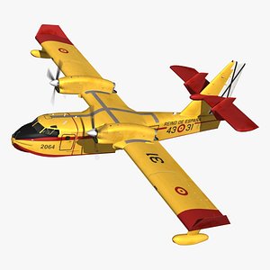 Bombardier CL-415 Blender Models for Download | TurboSquid