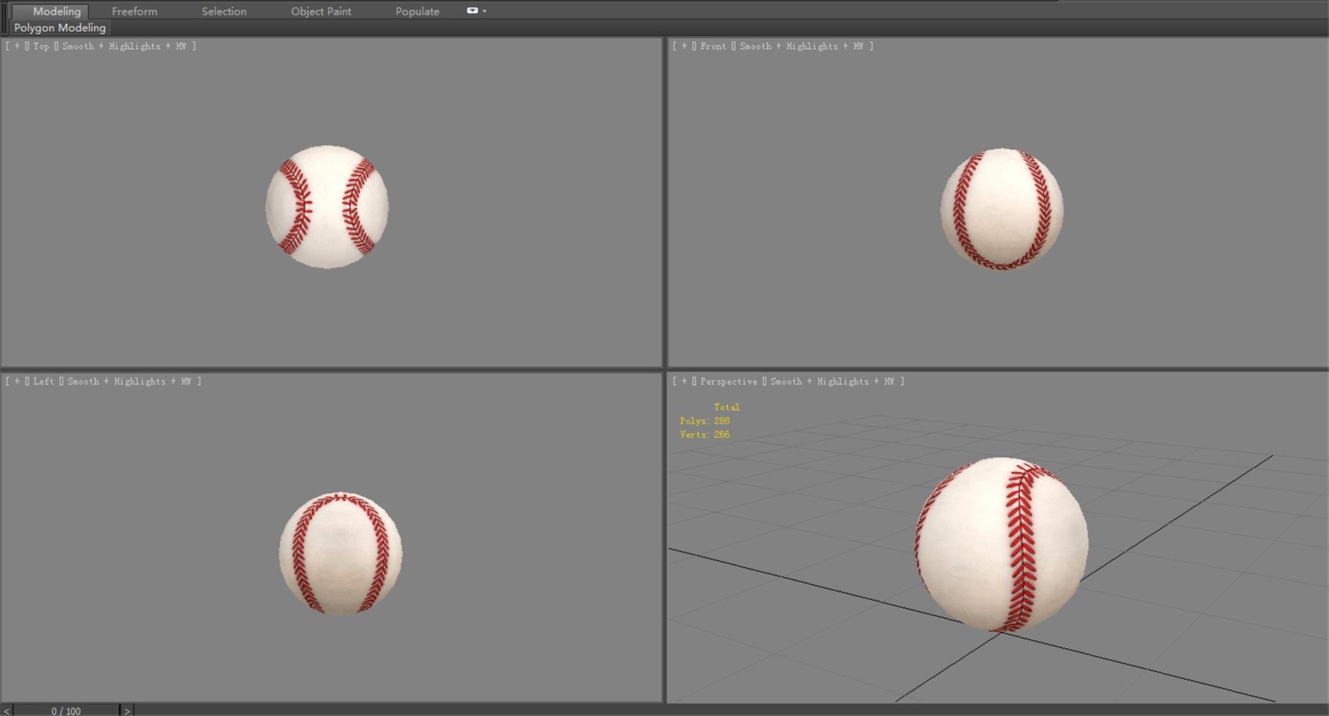 A Baseball 3D Model - TurboSquid 2111919