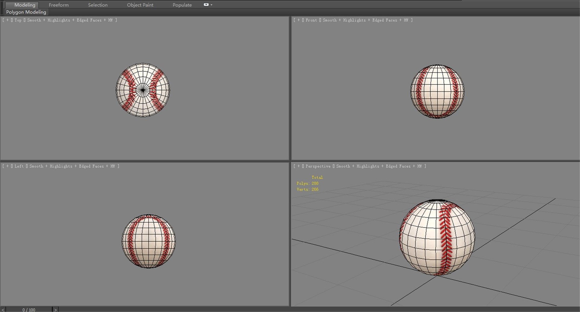 A Baseball 3d Model Turbosquid 2111919