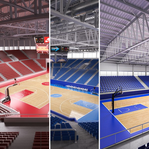 Basketball Court Blender Models for Download | TurboSquid