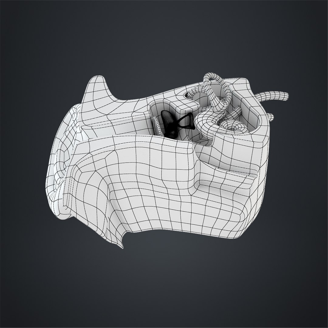Stylized Ear Inner 3d Model