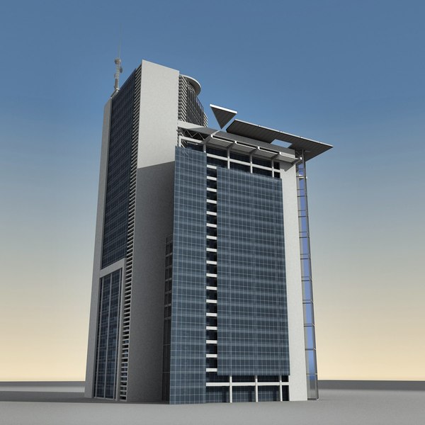 street buildings 3d max