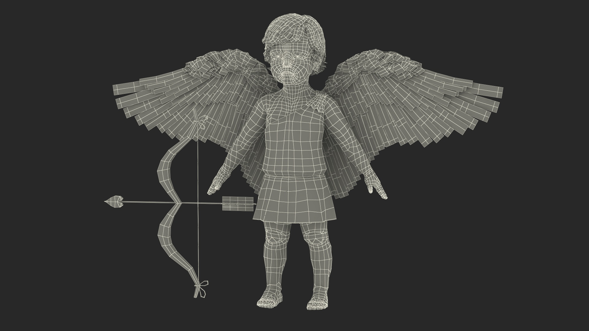 Baby Cupid Rigged 3D - TurboSquid 2304612
