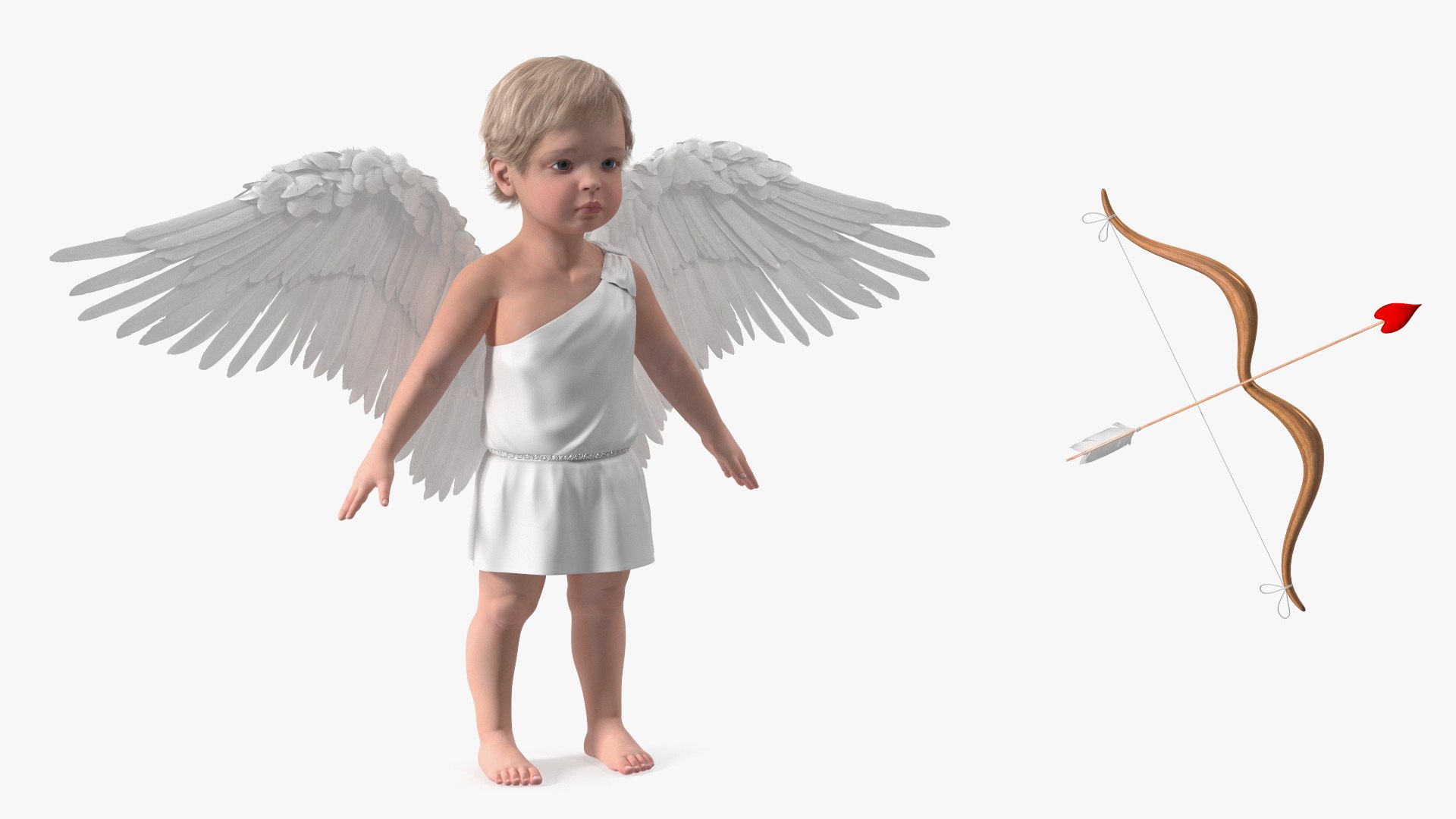 Baby Cupid Rigged 3D - TurboSquid 2304612