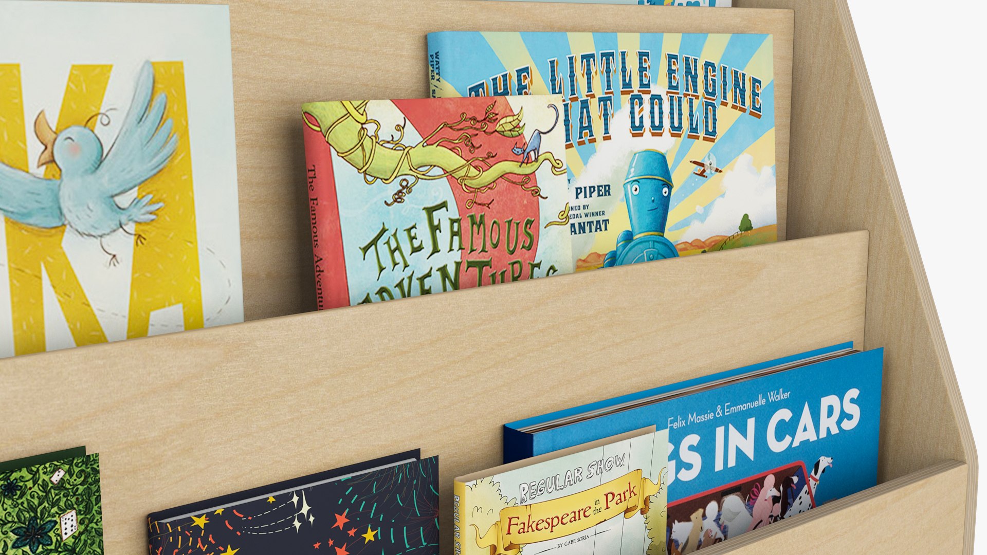 Kids Book Display 3D - TurboSquid 1473125