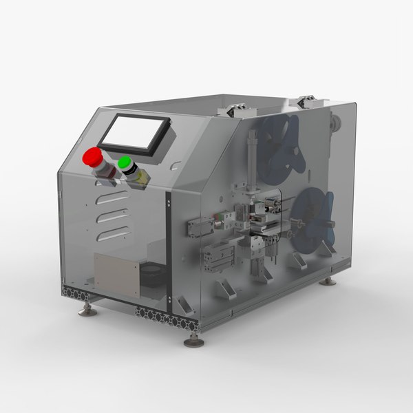 Automatic Square Wire Wrapped Copper Machine 3D - TurboSquid 1955175