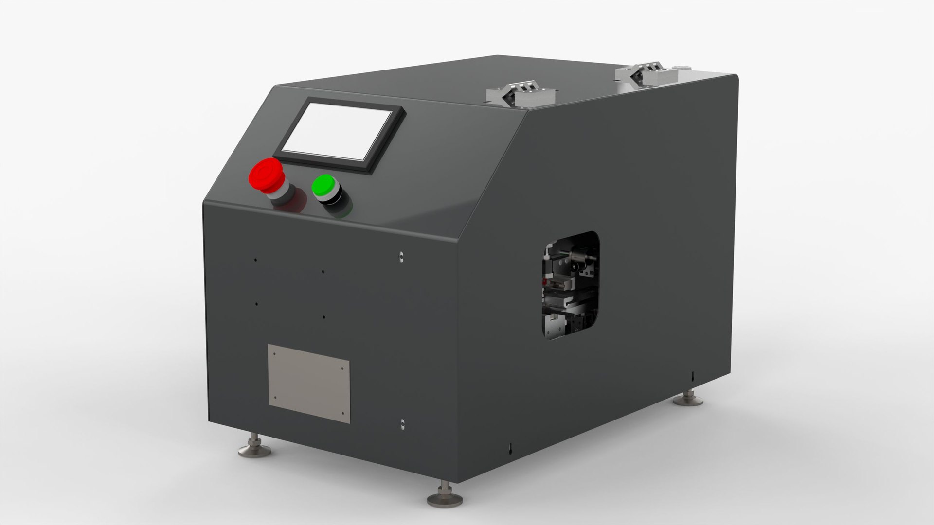 Automatic Square Wire Wrapped Copper Machine 3D - TurboSquid 1955175