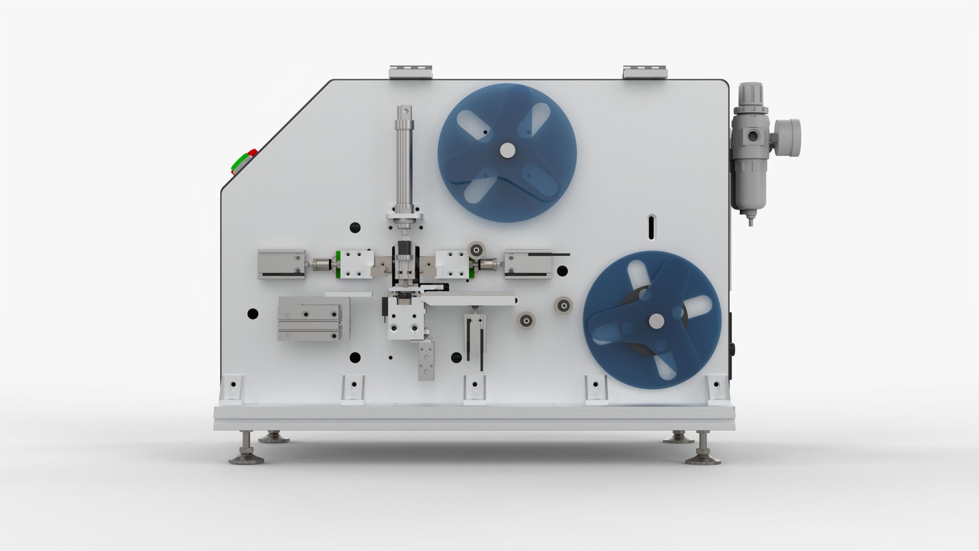 Automatic Square Wire Wrapped Copper Machine 3D - TurboSquid 1955175