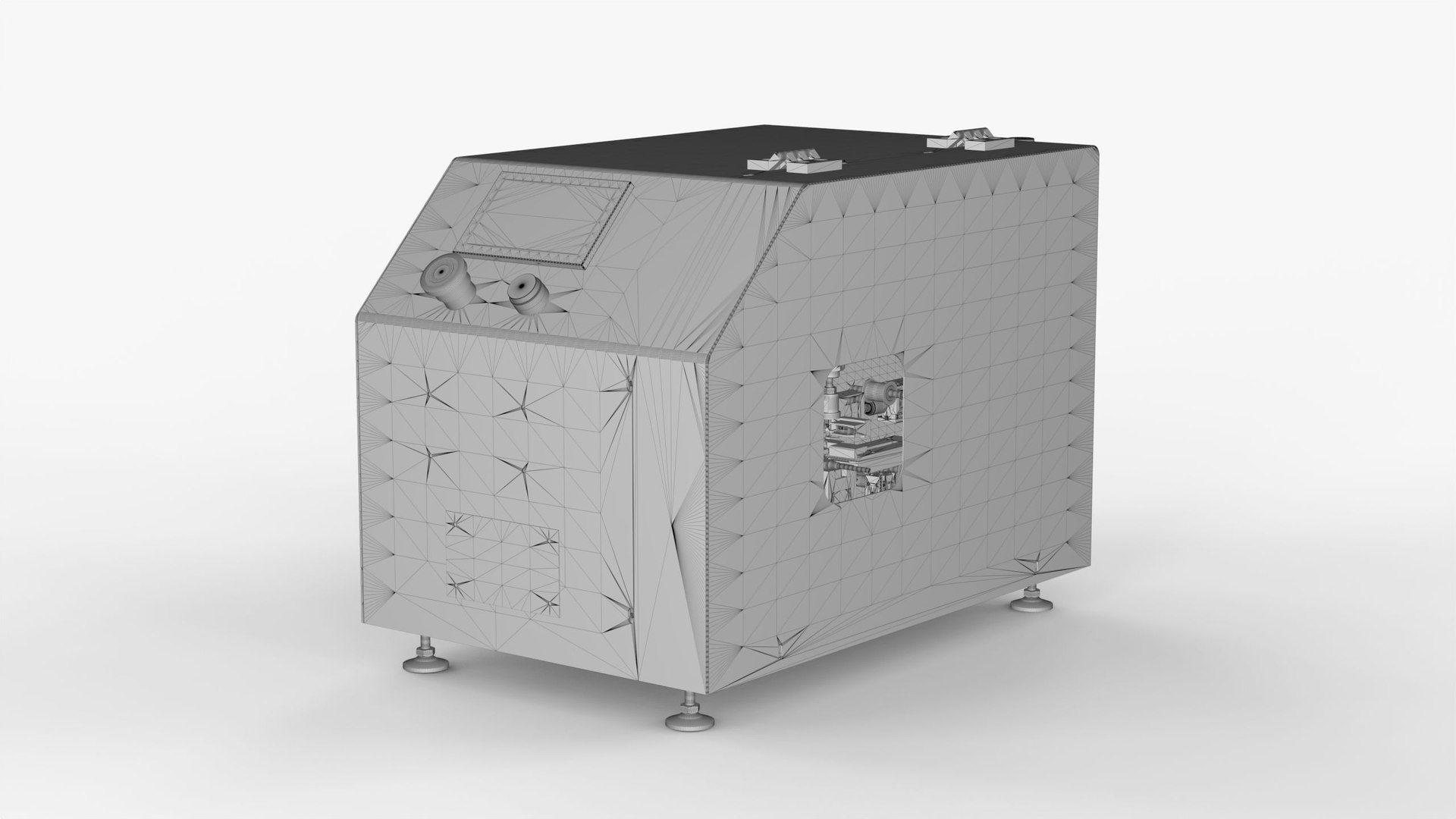 Automatic Square Wire Wrapped Copper Machine 3D - TurboSquid 1955175