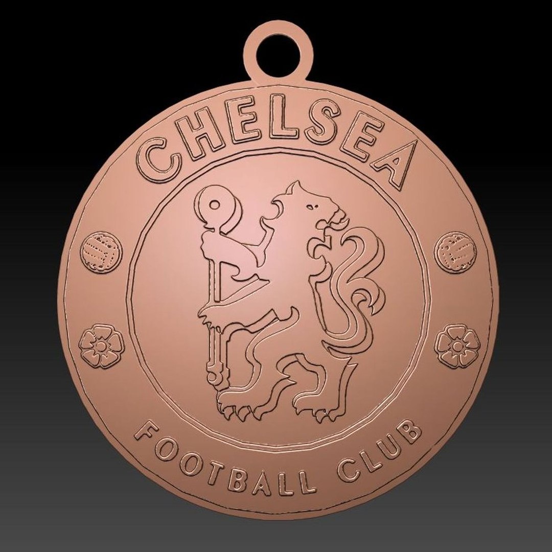 3D Chelsea FC Key Chan Logo Printable And Renderable - TurboSquid 2219752