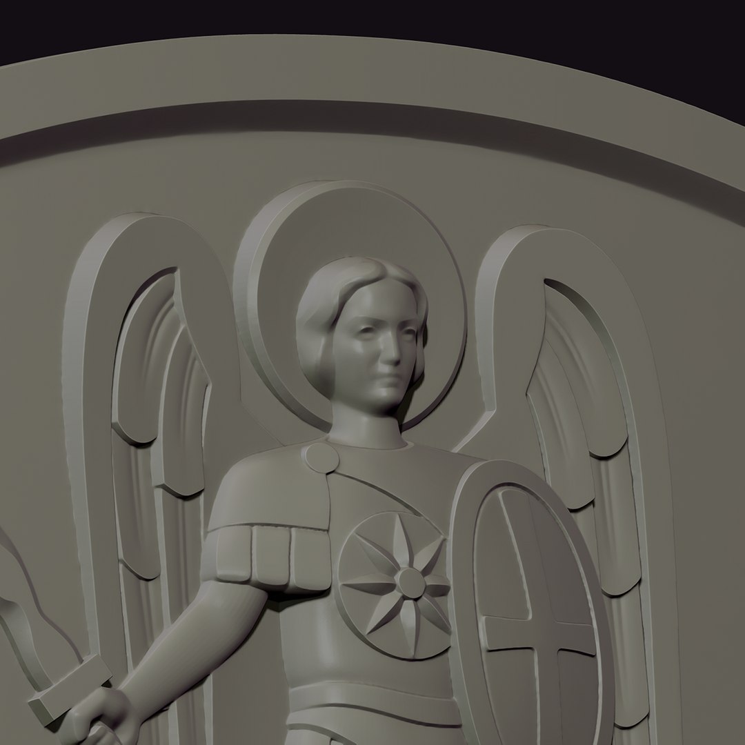 Archangel Michael 3D Model - TurboSquid 1497328