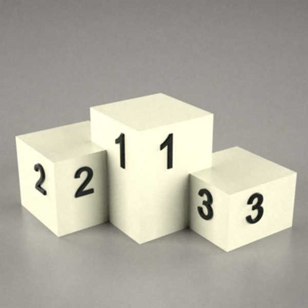 3d podium winner win