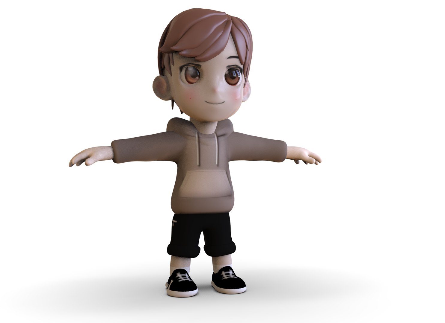 Boy Cartoon 3D Model - TurboSquid 2197144