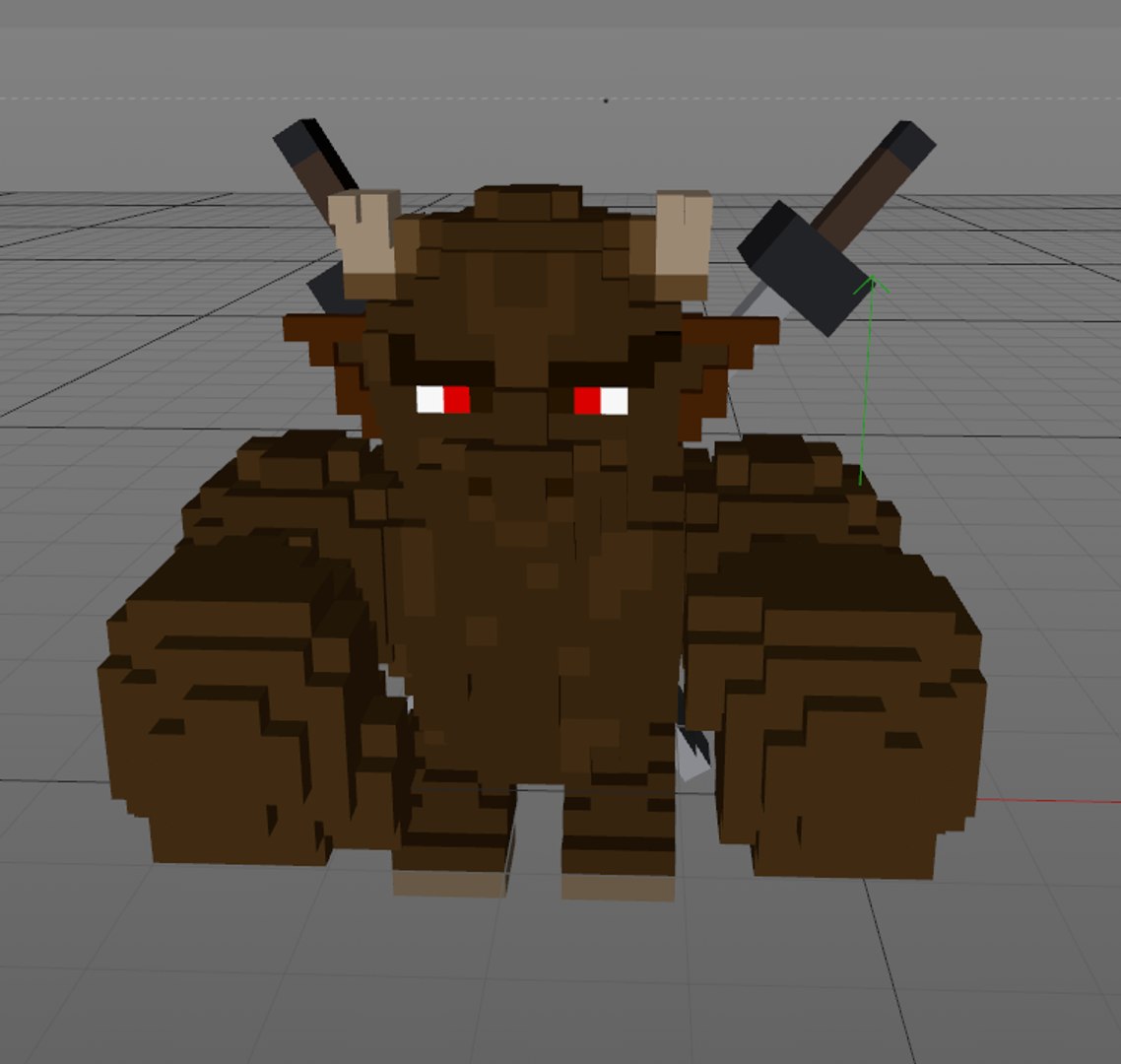 3d cw minotaur