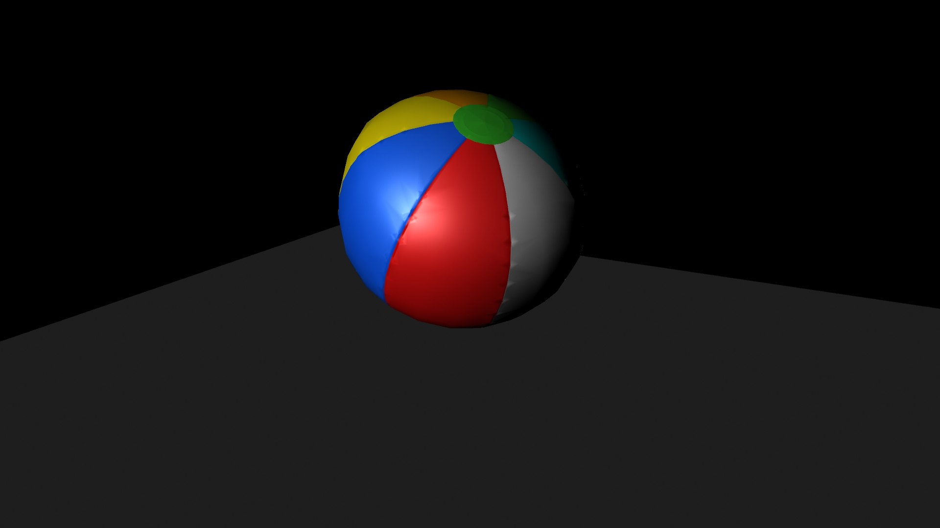 3d beach ball