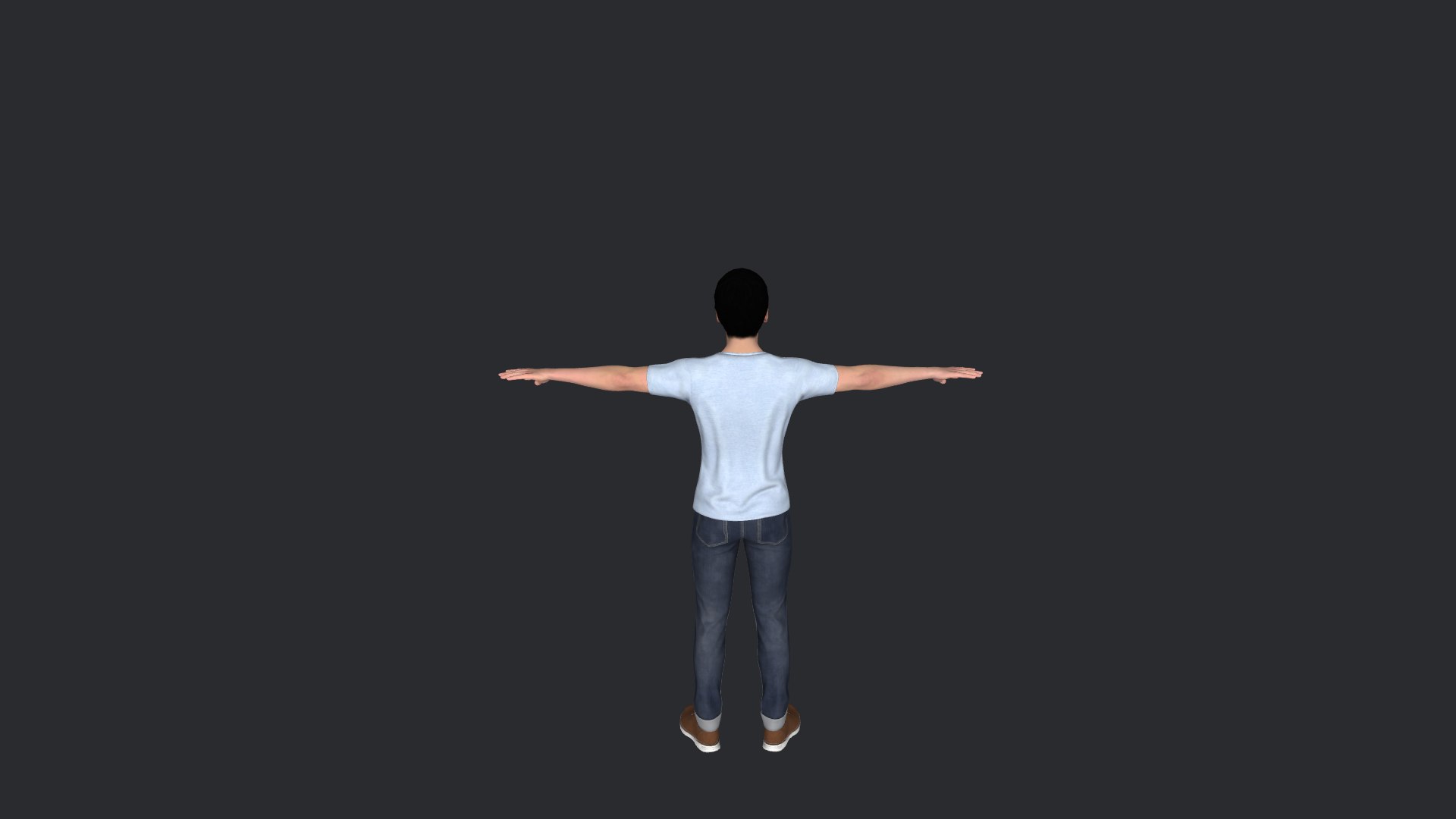 3D Model Paul Rudd Hyper Realistic Full Body Fully Rigged 3D Character ...
