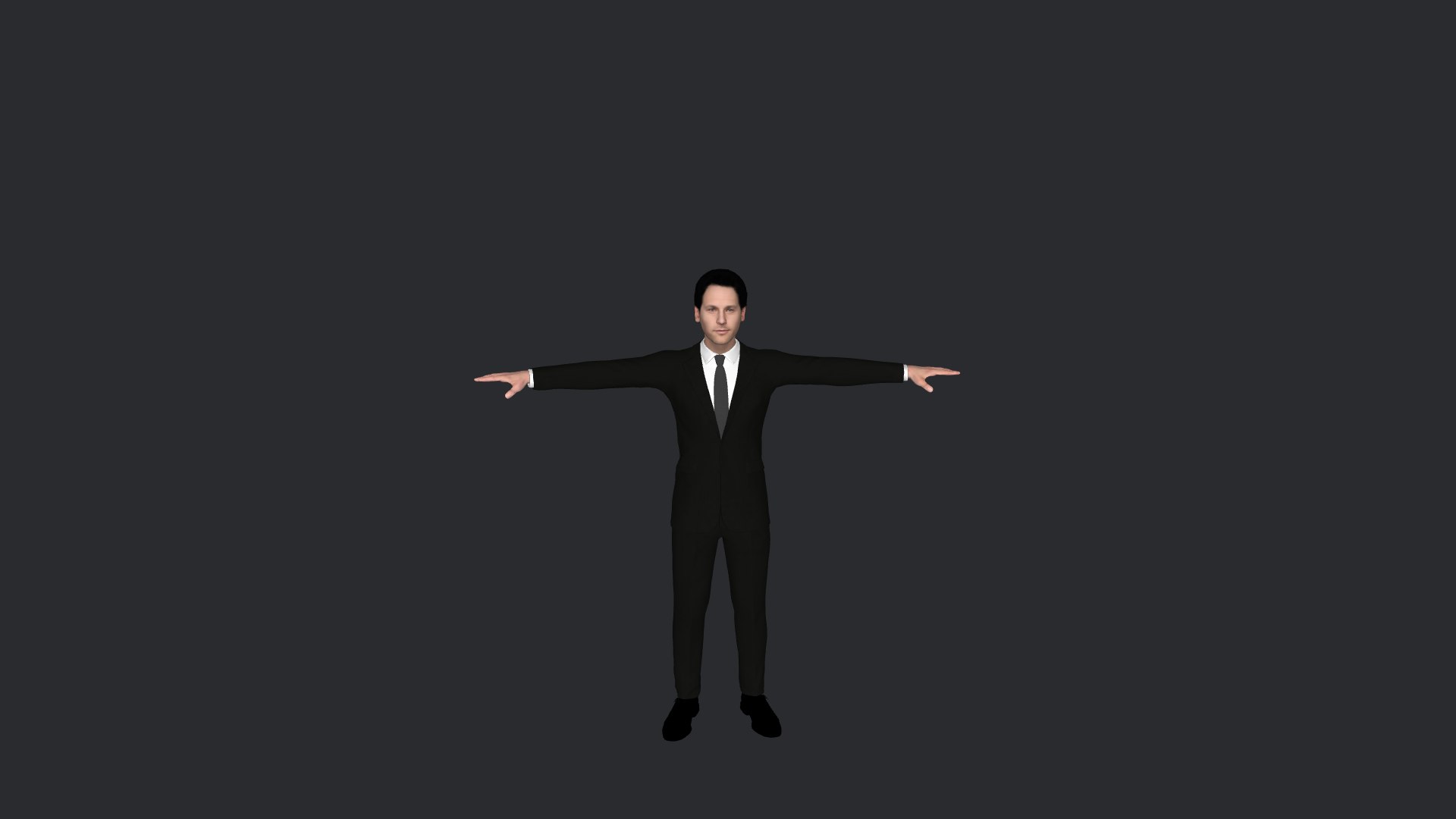 3D Model Paul Rudd Hyper Realistic Full Body Fully Rigged 3D Character ...