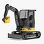 CAT 30 P-Tier Compact Excavator 3D Model - TurboSquid 2315501