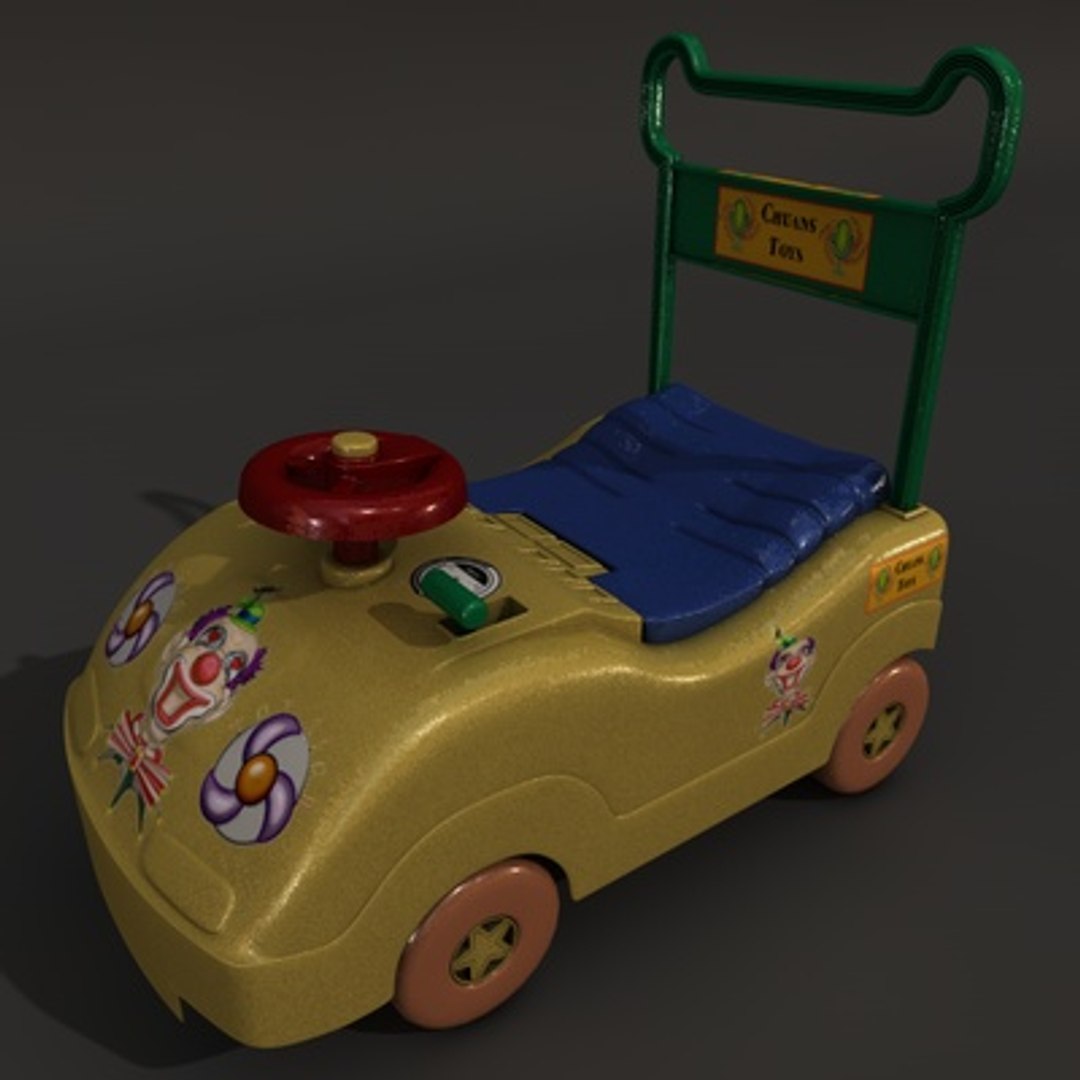 Kids Mini Car 3d Obj