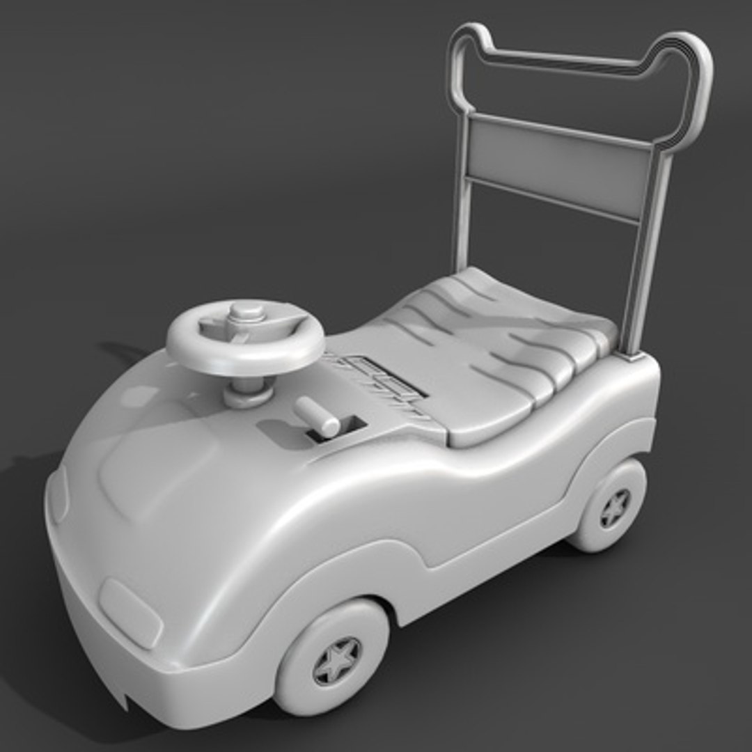 Kids Mini Car 3d Obj