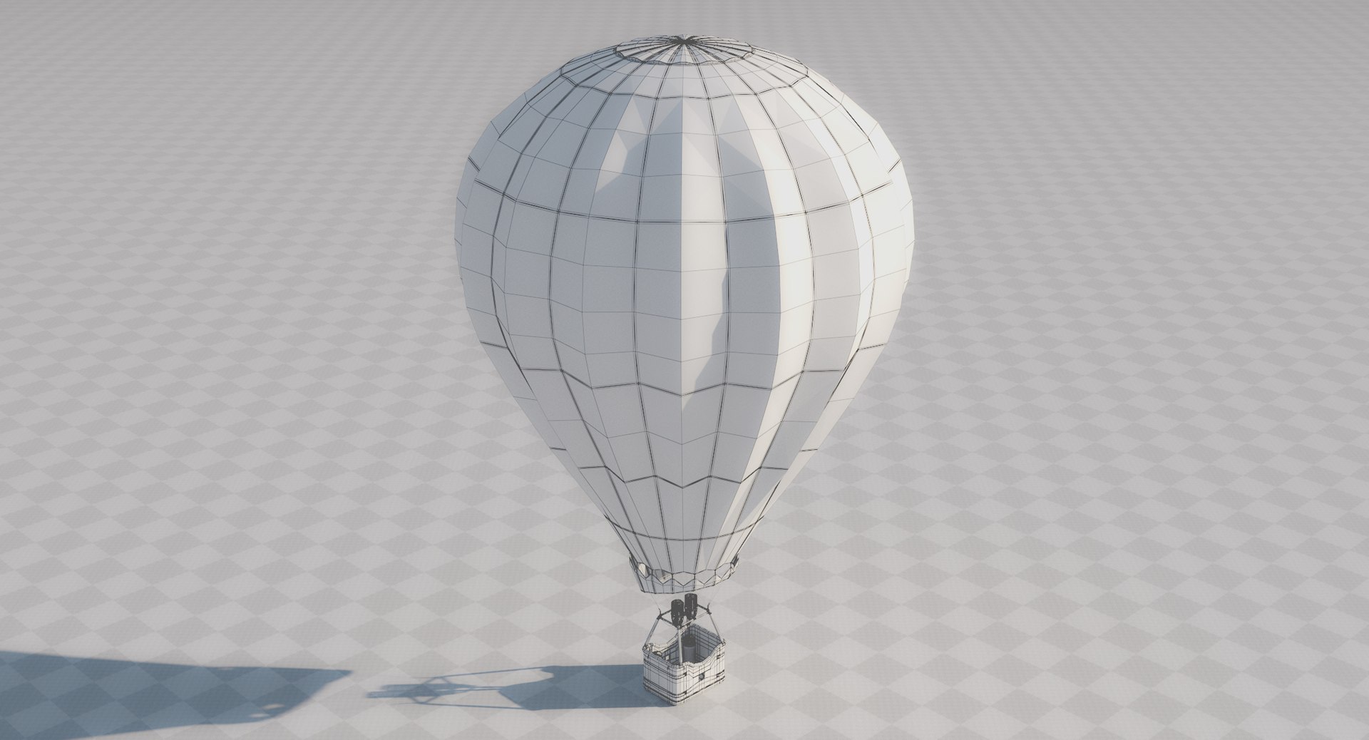 3D hot air balloon model - TurboSquid 1329047