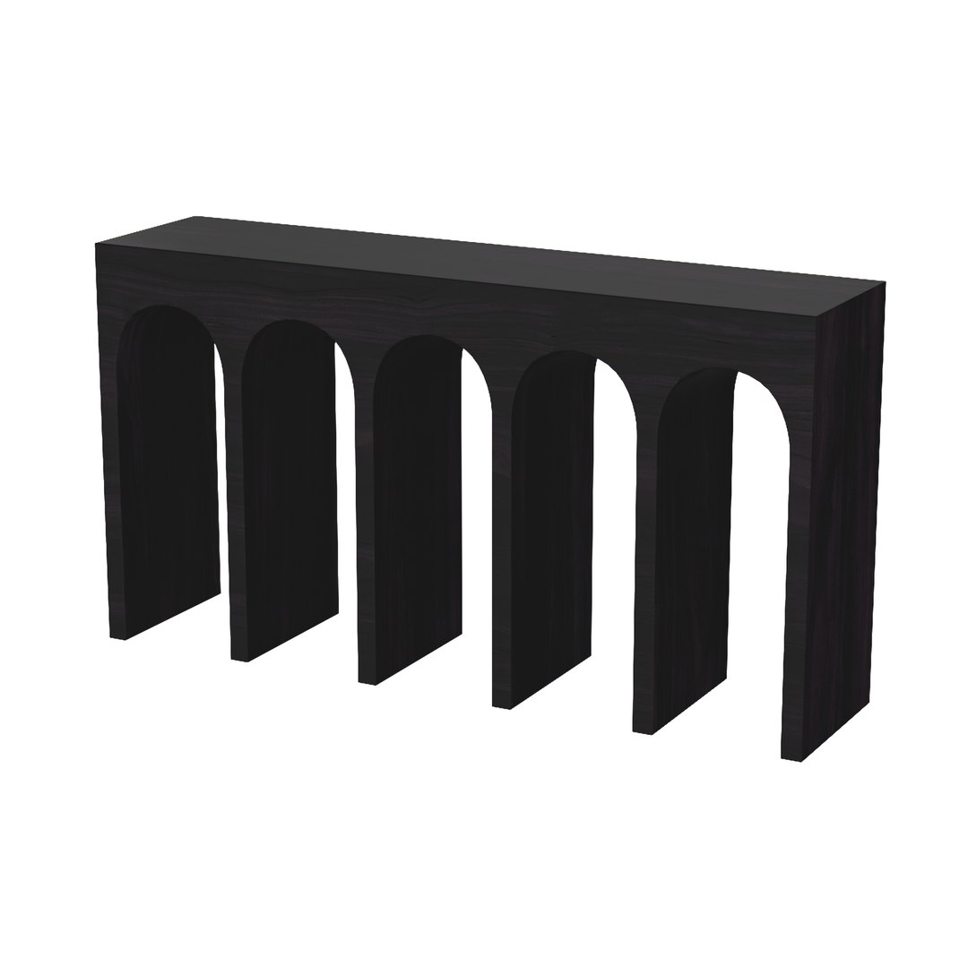 Bridge Console Hand Rubbed Black 3D Model - TurboSquid 2012217