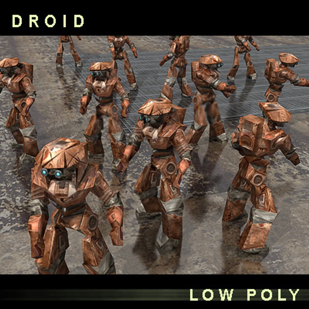 Droid Robot Strategy 3ds