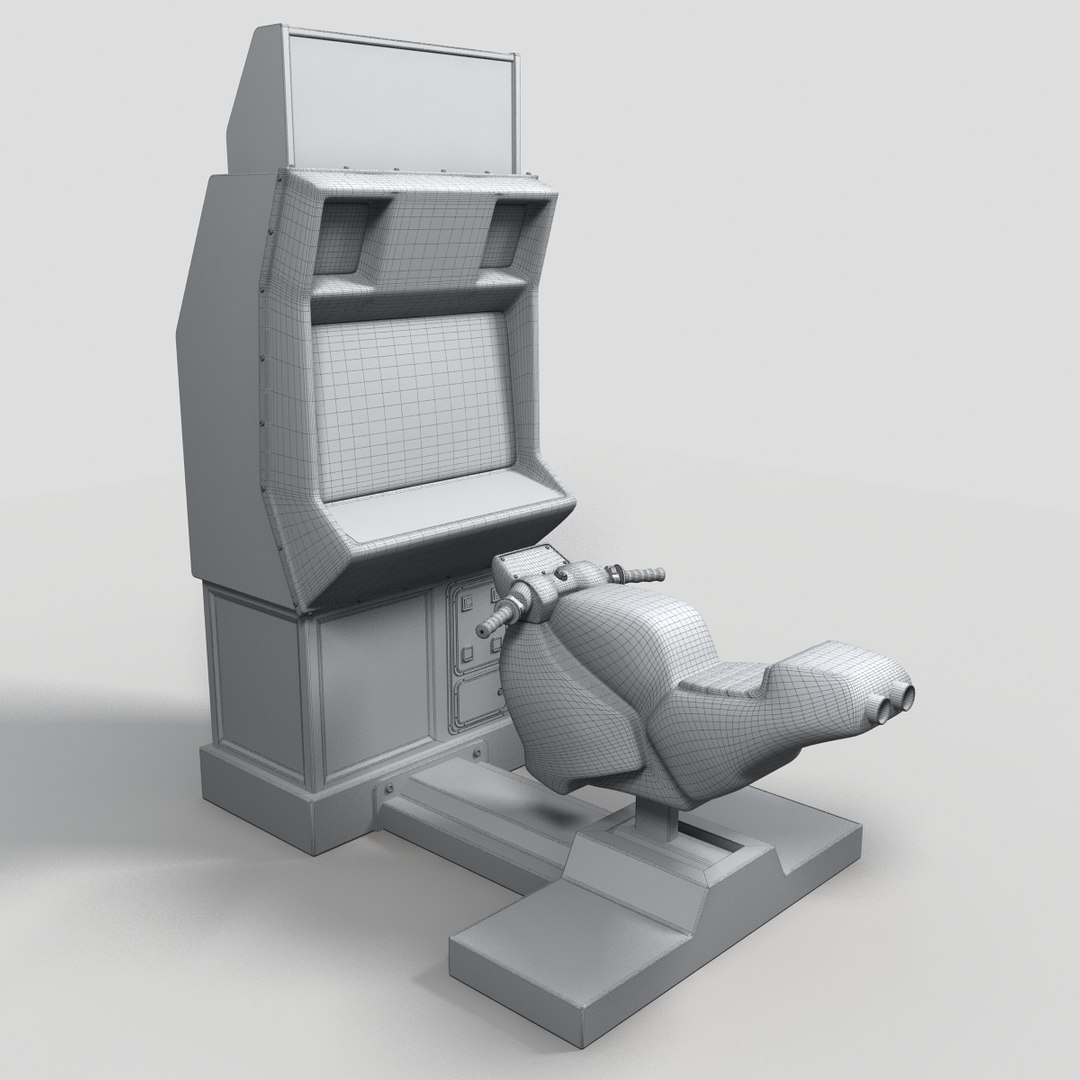 3d Arcade Bike Racing Model