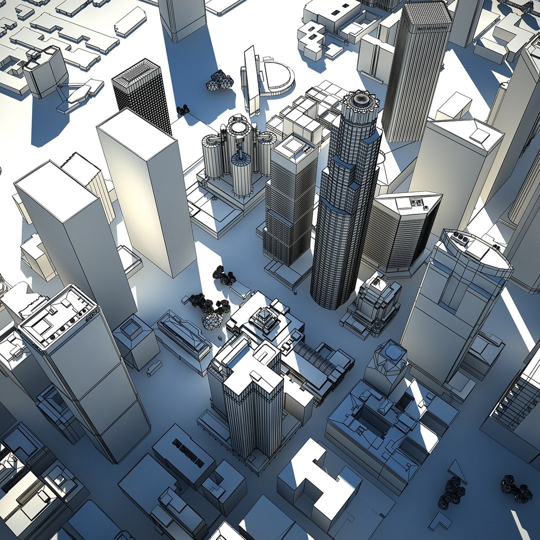 Free Los Angeles 3D Model - TurboSquid 1492143