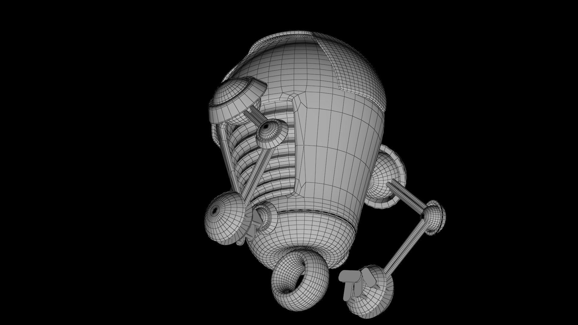 3d Model Robot Bot
