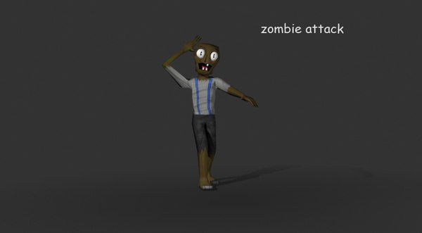 modelo 3d Zombie de dibujos animados gratis - TurboSquid 1318012