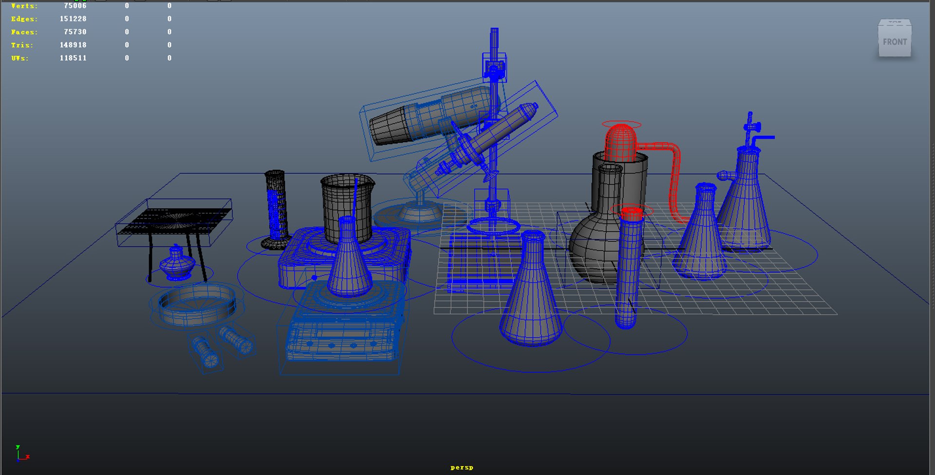 3d Model Of Set Medical