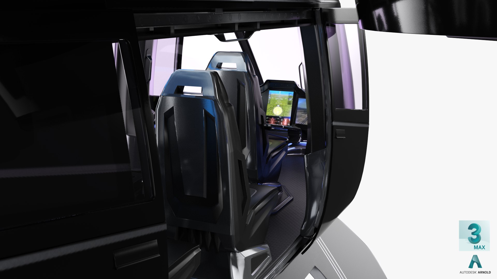 Uber flying taxi - 3D model - TurboSquid 1418566