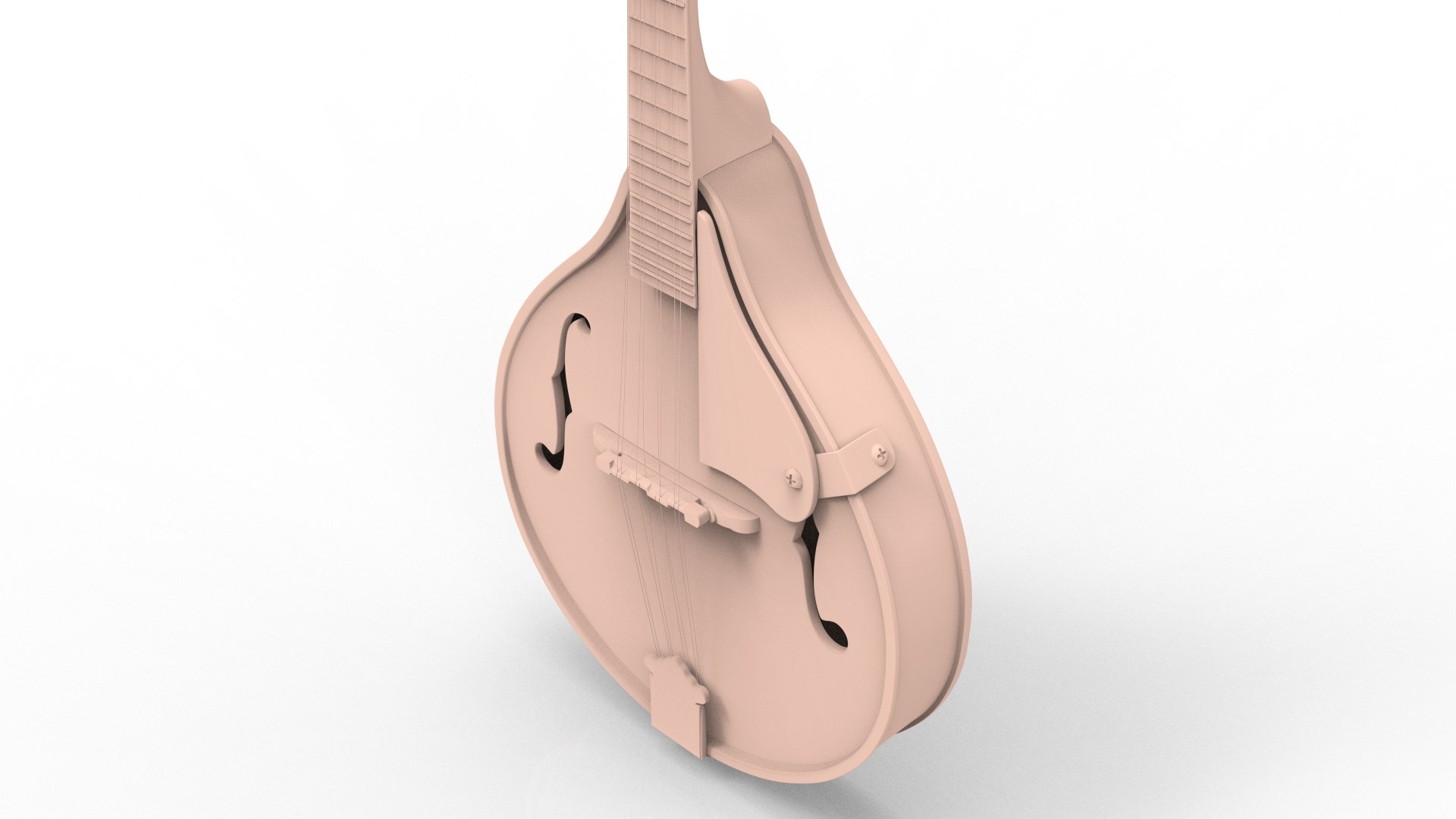 Mandolin Model - TurboSquid 2132727