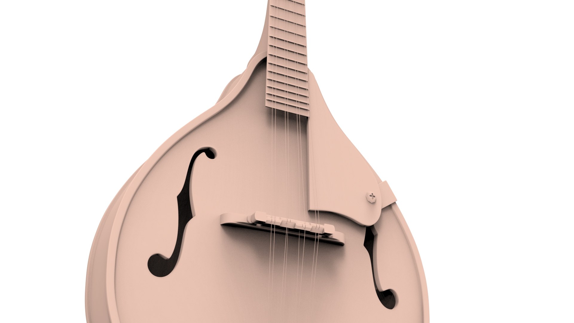 Mandolin Model - TurboSquid 2132727