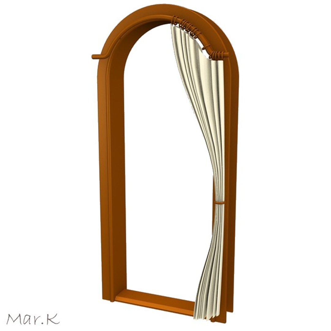 maya wooden portal