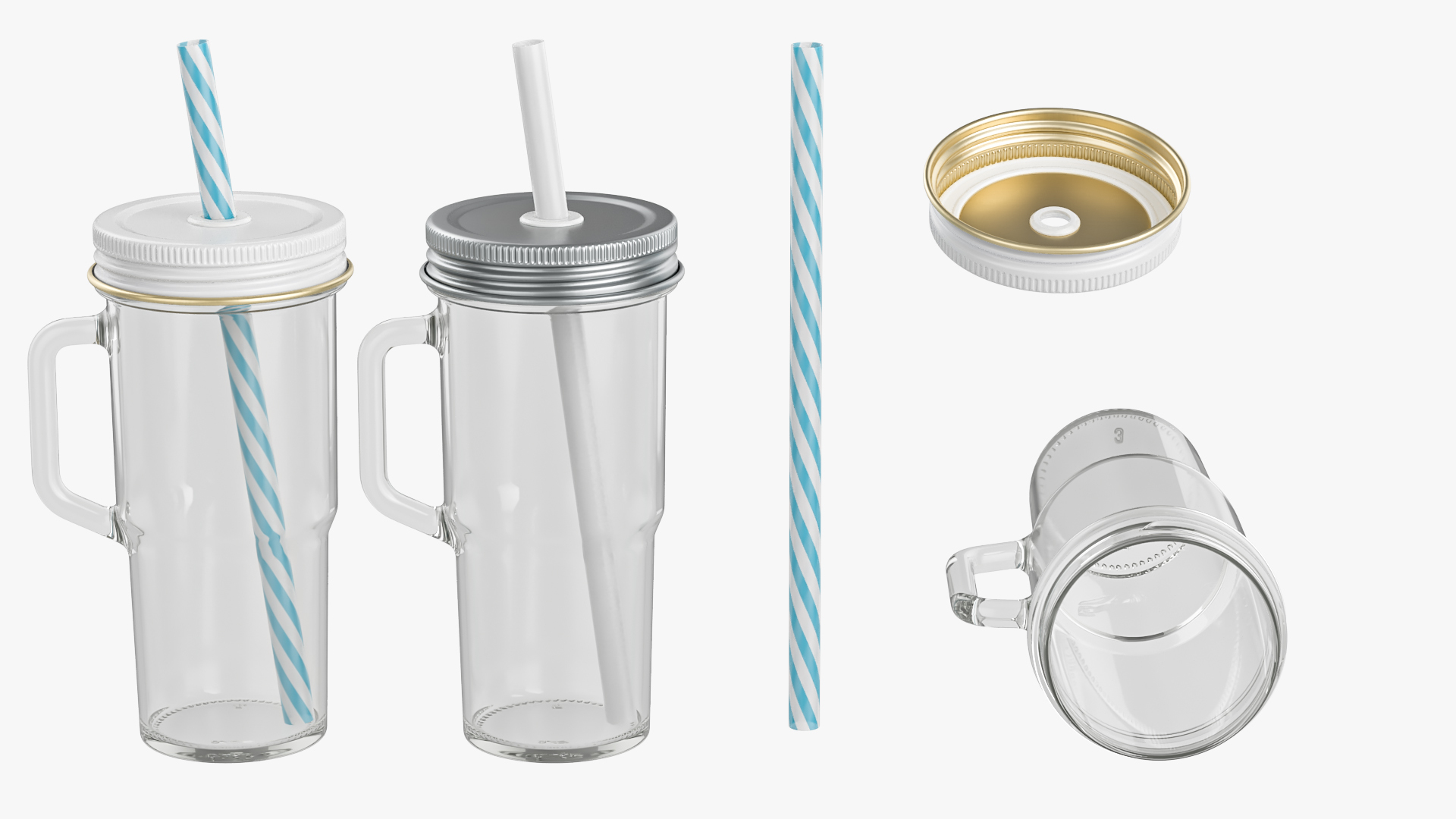 3D Mason Mug Tall Model - TurboSquid 2260009