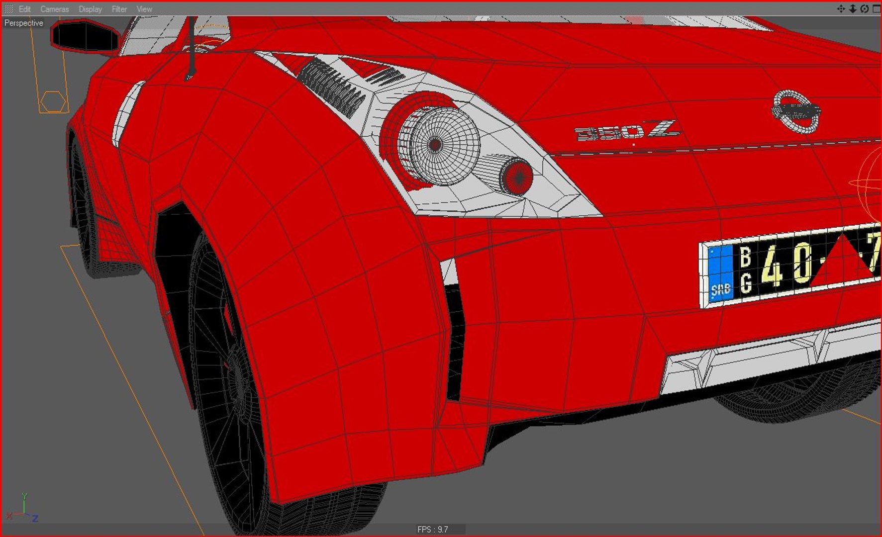 Nissan 350z 3d Model