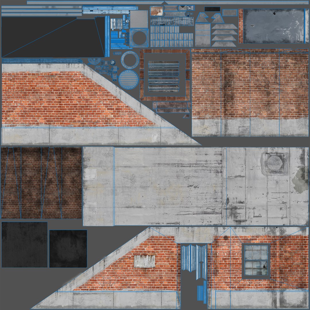 Rooftop Access Room Model - TurboSquid 1351791