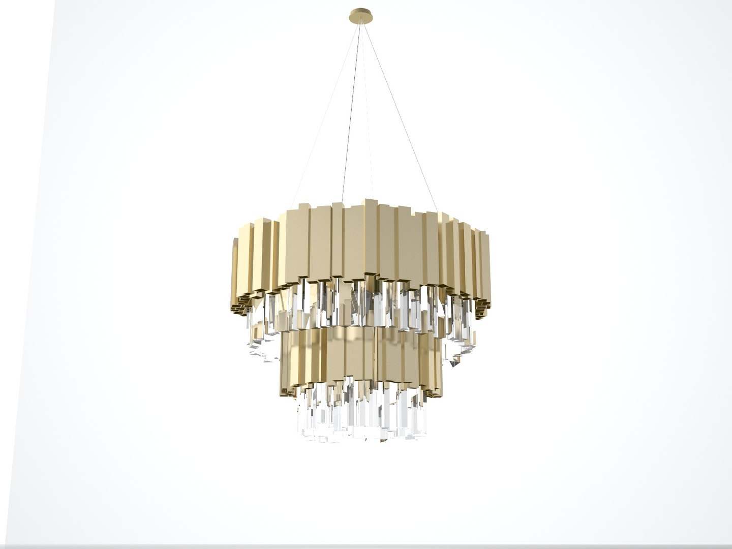 Baladona Chandelier Lamp 3D Model - TurboSquid 1500361