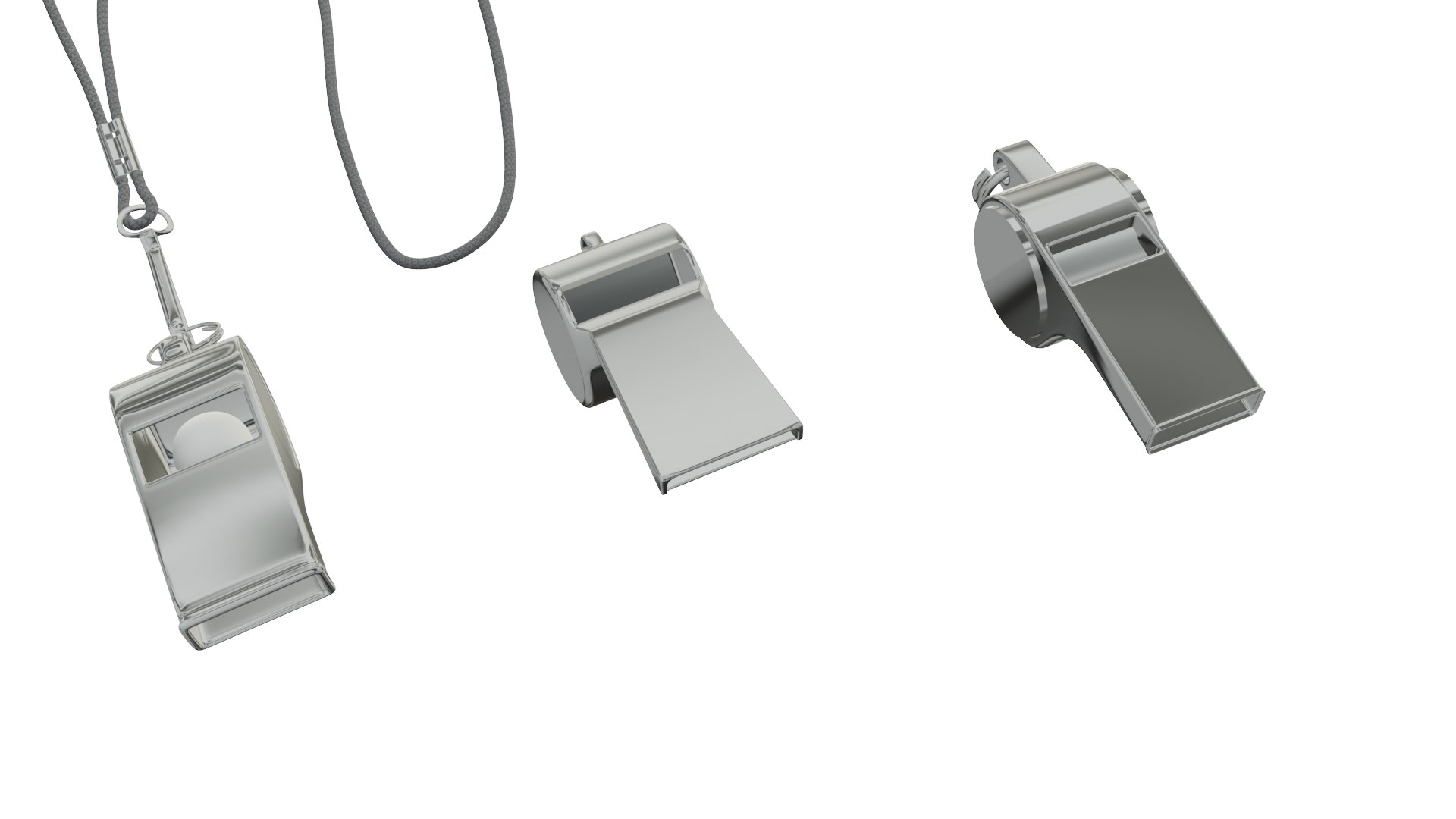 3D whistles model - TurboSquid 1885550