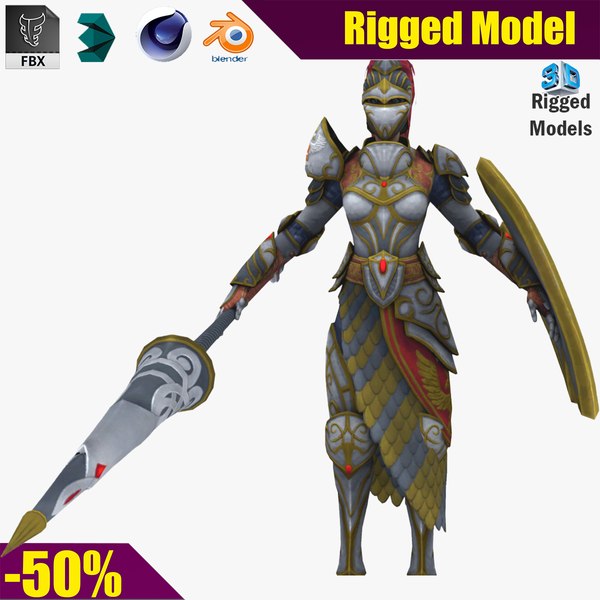 3D Dark Fantasy female model - TurboSquid 1853328