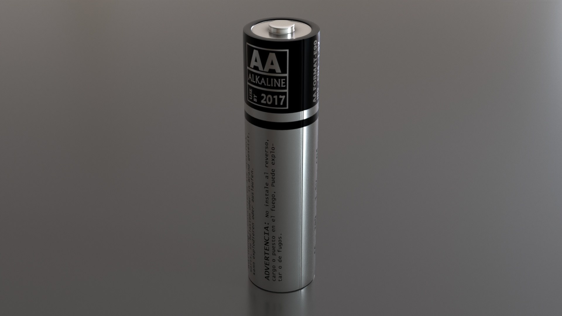3D AA battery - TurboSquid 1994893