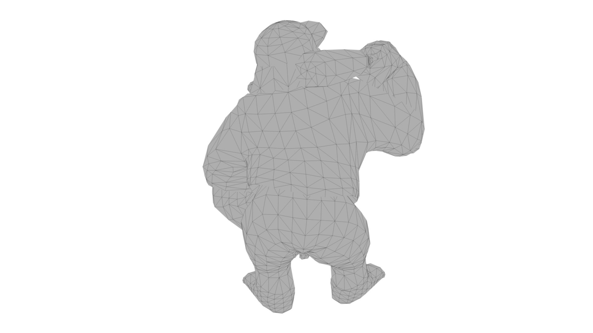 3D Gorilla Cartoon Model - TurboSquid 1847541