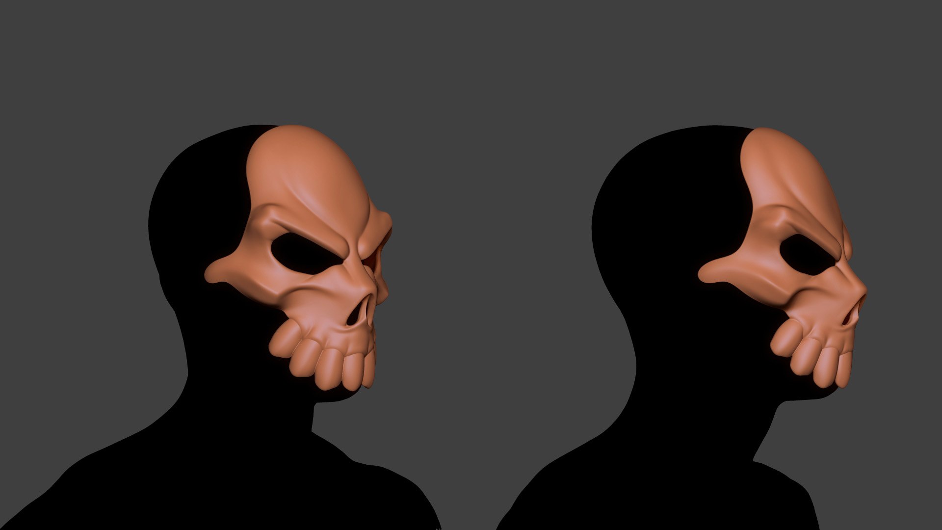 Skull Mask 3D Print Model 3D Model - TurboSquid 2347686