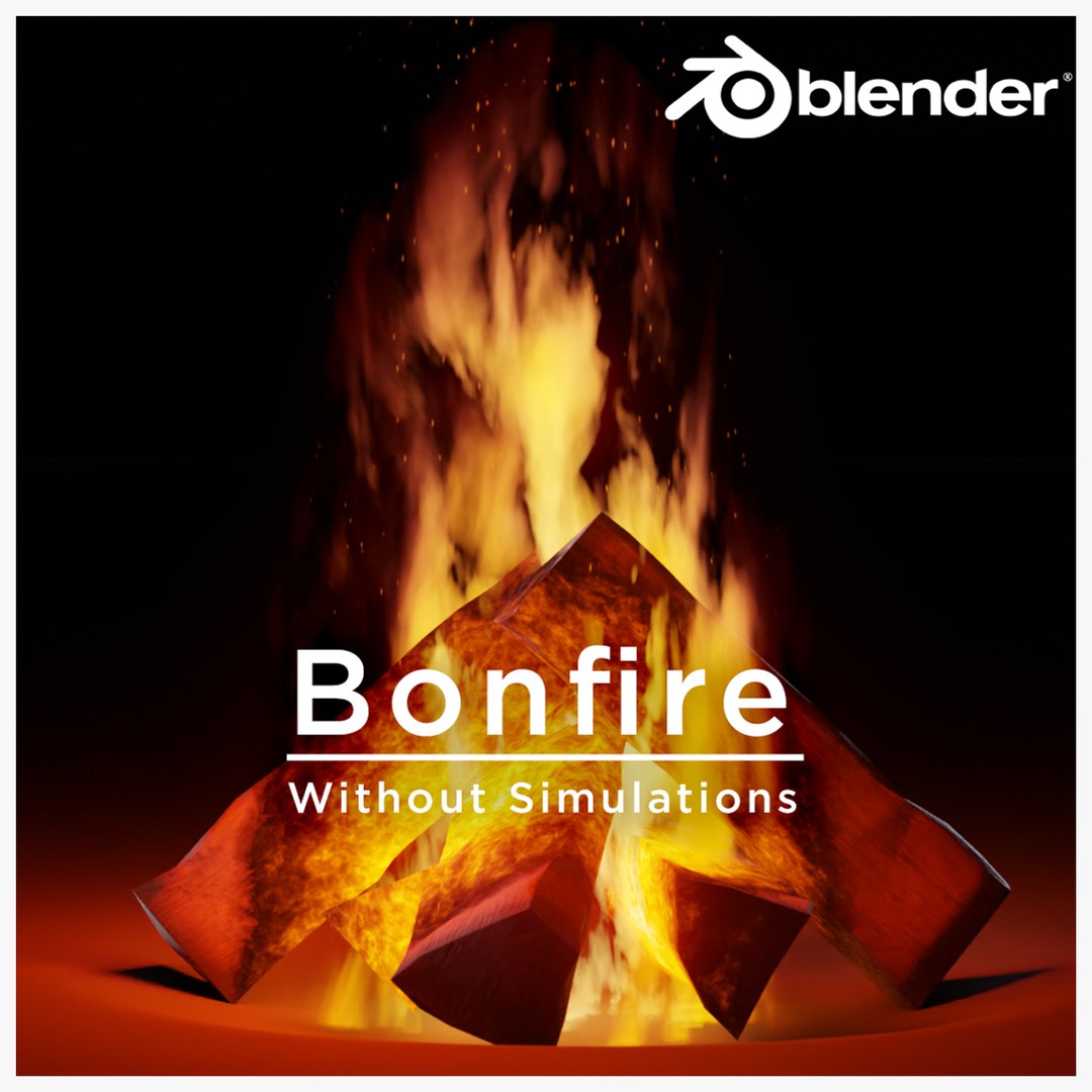 3D Animated Bonfire for Blender without Simulations model - TurboSquid ...