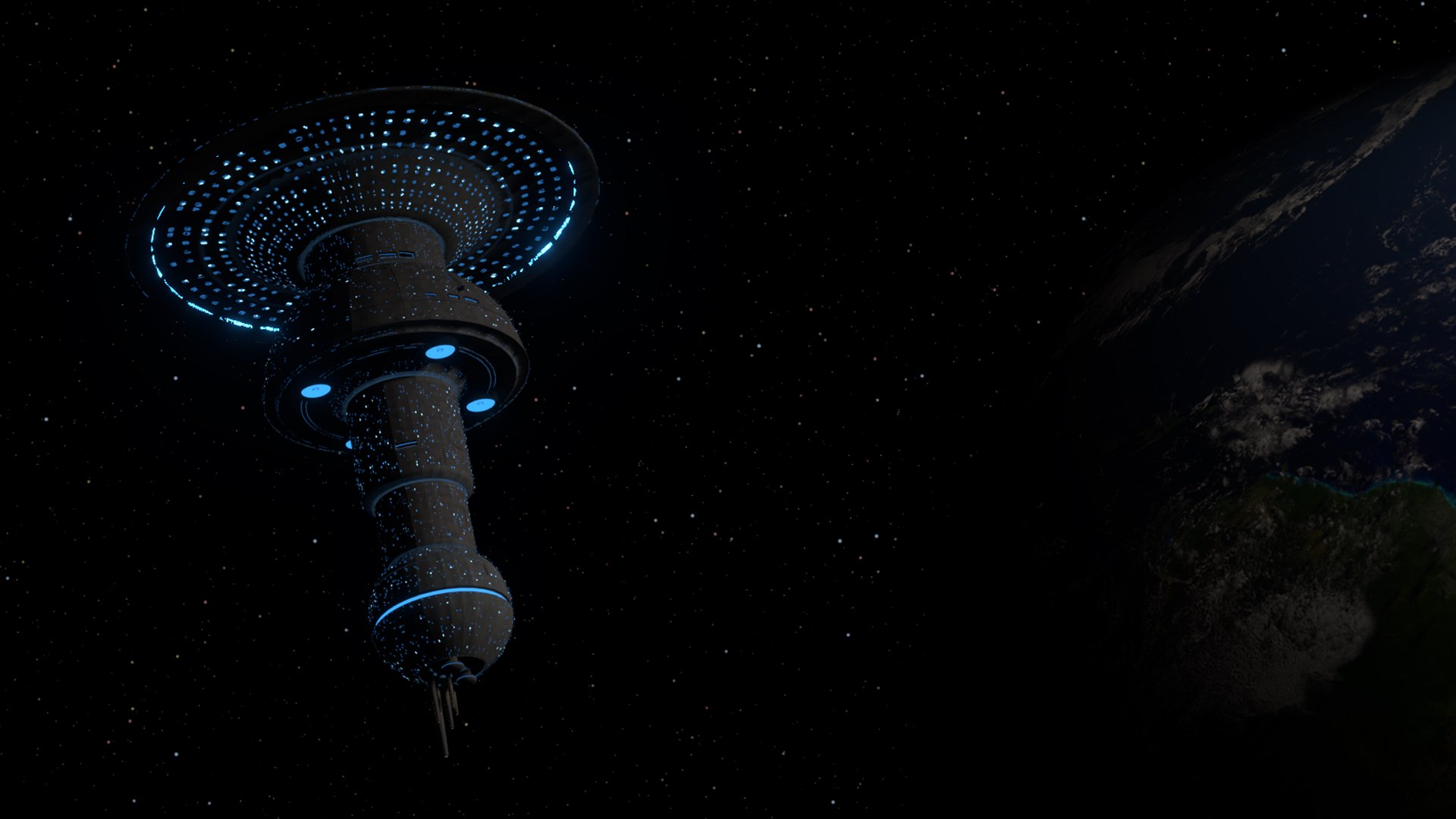 Star Trek Starbase 3D Model - TurboSquid 1682377